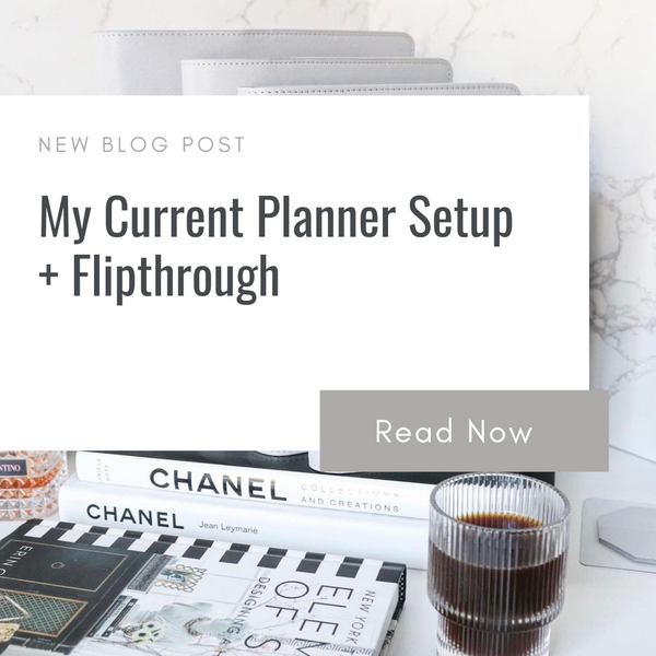 My Current Planner Setup + Flipthrough – Fancy Plans Co
