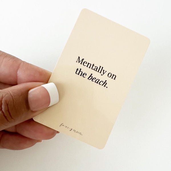 Inspiration Pocket Cards | PLASTIC – Fancy Plans Co