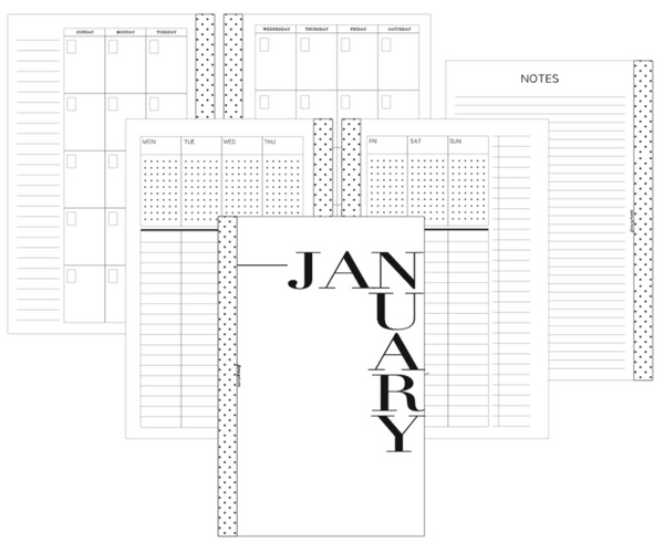Calendar Inserts – Fancy Plans Co