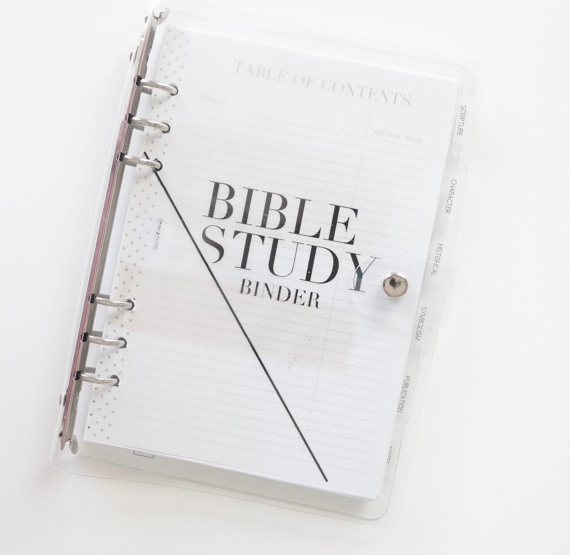 Bible Study Binder Bundle – Fancy Plans Co