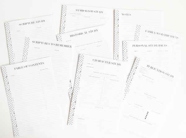 Bible Study Bundle – Fancy Plans Co