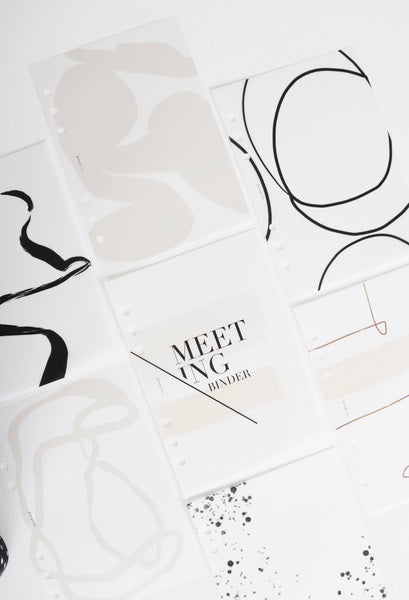 Meeting Study Binder Bundle – Fancy Plans Co