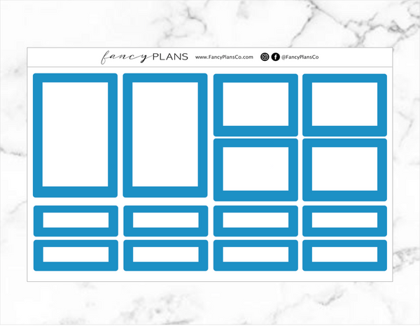BLUE | Functional Boxes – Fancy Plans Co