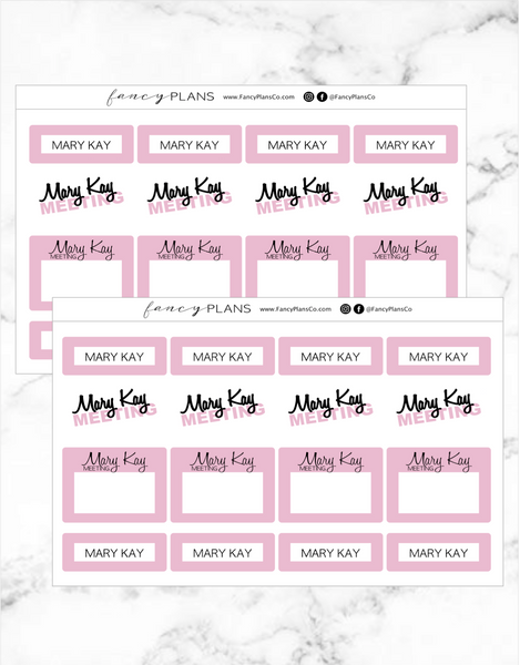 Mary Kay Boxes and Wording – Fancy Plans Co