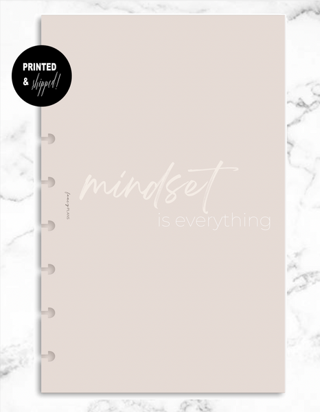 Motivational Quotes Dashboard | Mindset is Everything – Fancy Plans Co