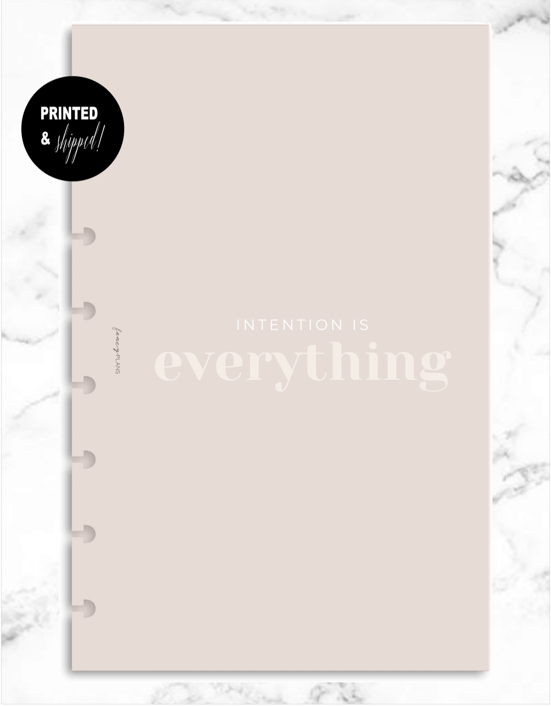 Motivational Quotes Dashboard | Intention is Everything – Fancy Plans Co