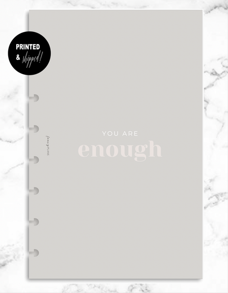 Motivational Quotes Dashboard | You Are Enough – Fancy Plans Co