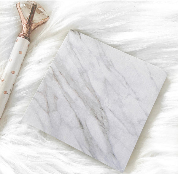 Marble Sticky Notes – Fancy Plans Co