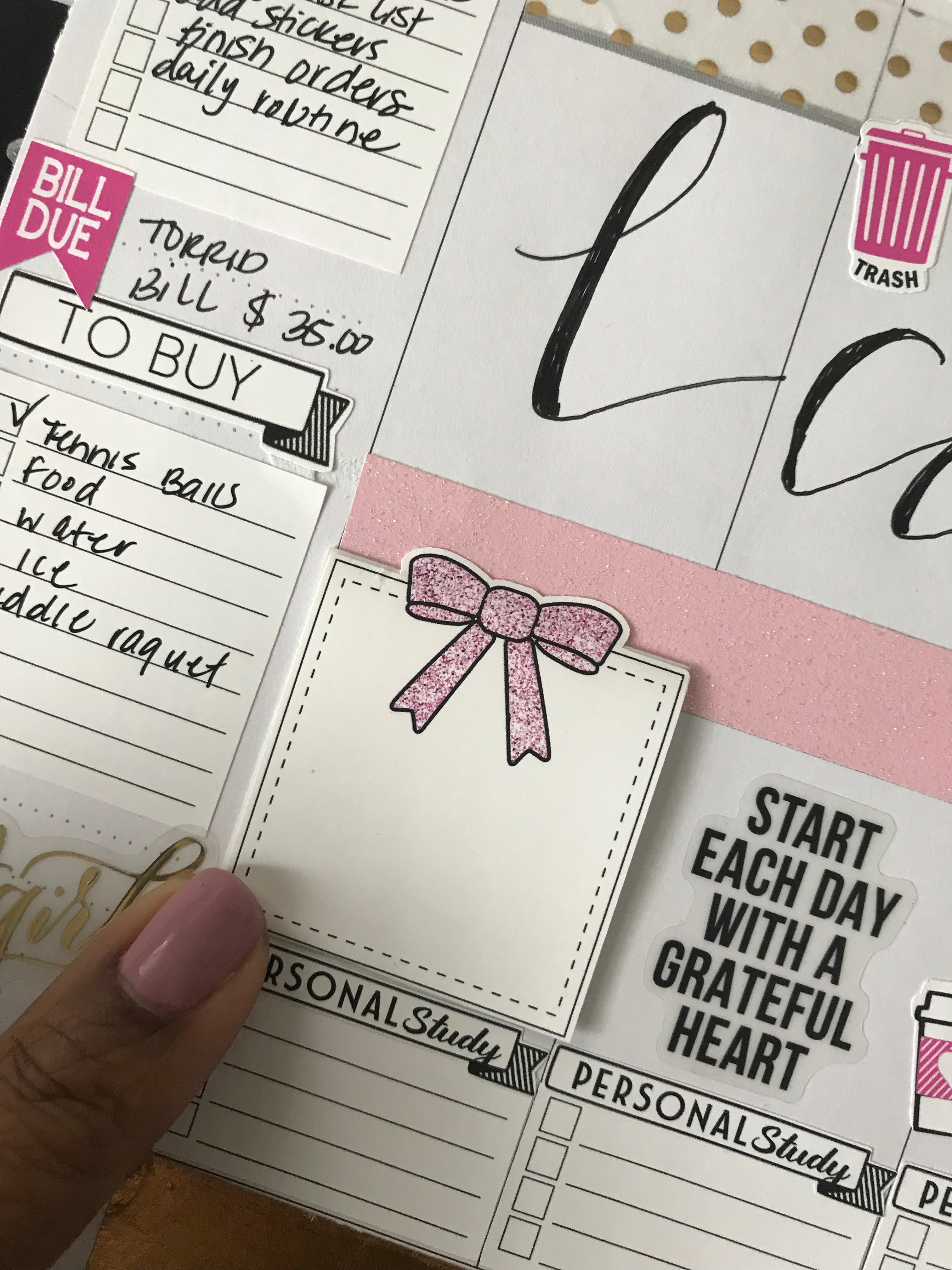 Teal Tri Fold Stickers – Fancy Plans Co