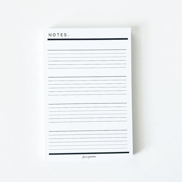 4 x 6 Notepad | Notes – Fancy Plans Co