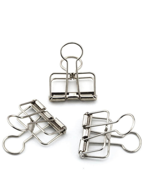 Metal Wire Binder Paper Clips | LARGE – Fancy Plans Co